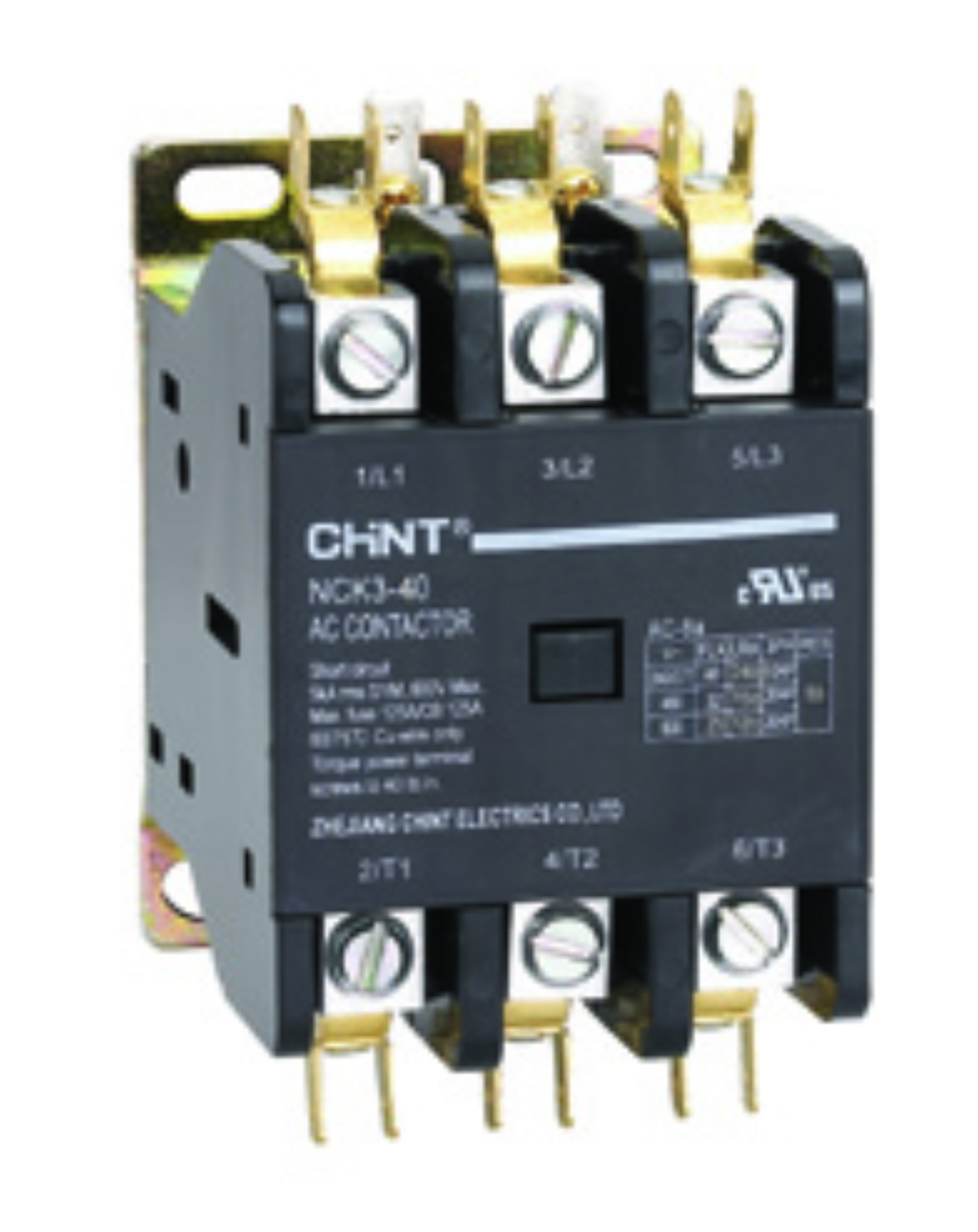 CONTACTOR RESISTIVO 3P 40A 24V CHINT - Equipo eléctrico industrial ...