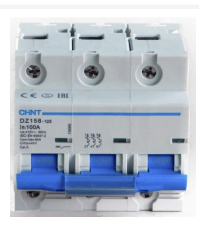 FLIPON AUTOMATICO 3P X100A CHINT - Equipo eléctrico industrial - Guatemala