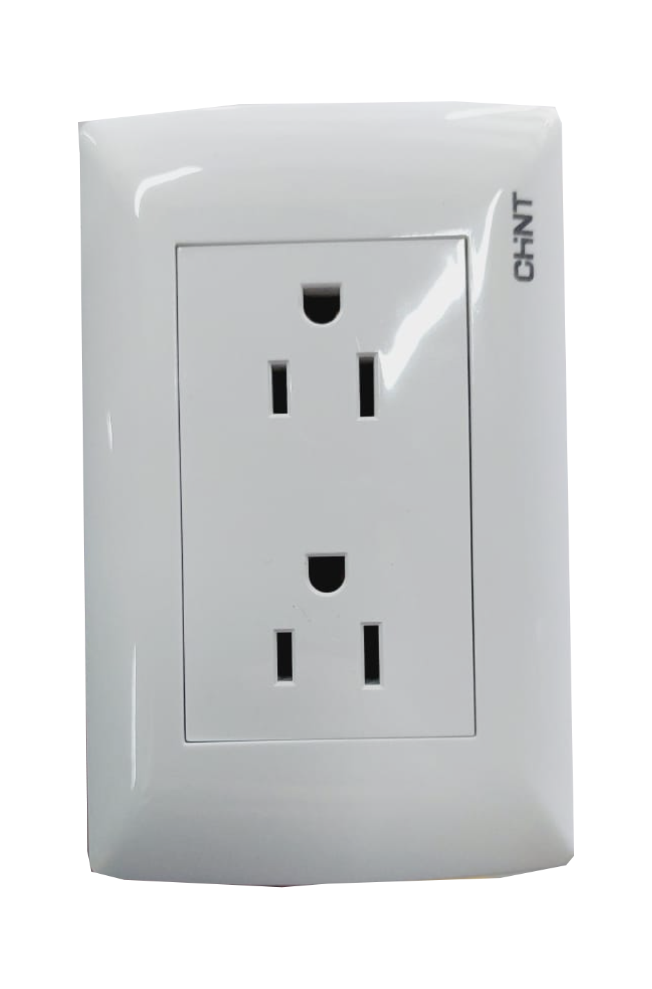 Tomacorriente doble polarizado empotrar chint - Equipo eléctrico ...