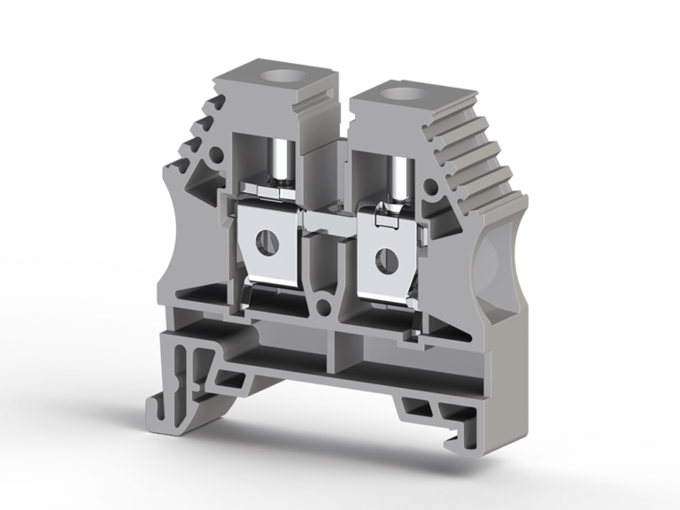 Bornera para riel 10mm (awg 16-6) - Equipo eléctrico industrial - Guatemala